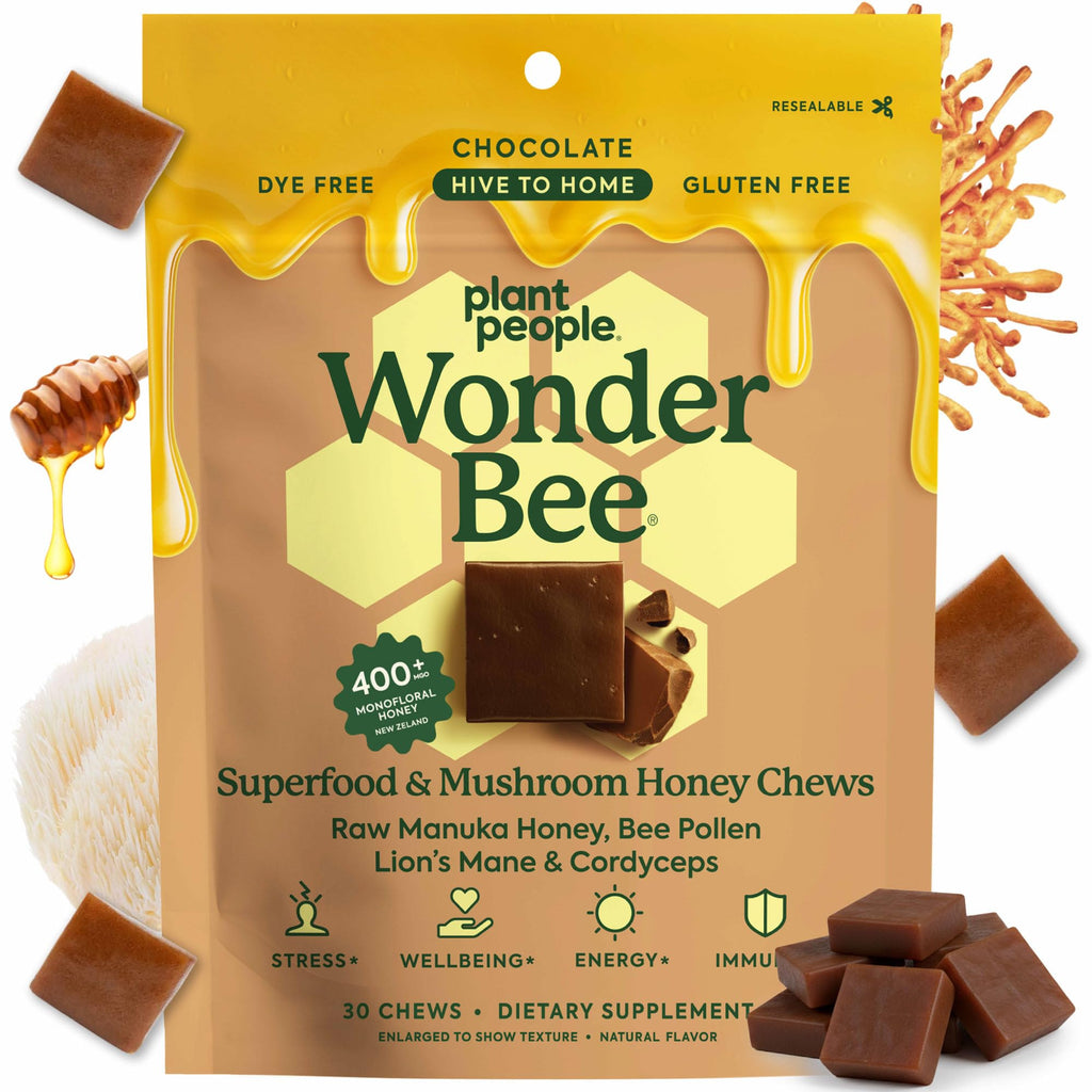Plant People WonderBee mushroom chews