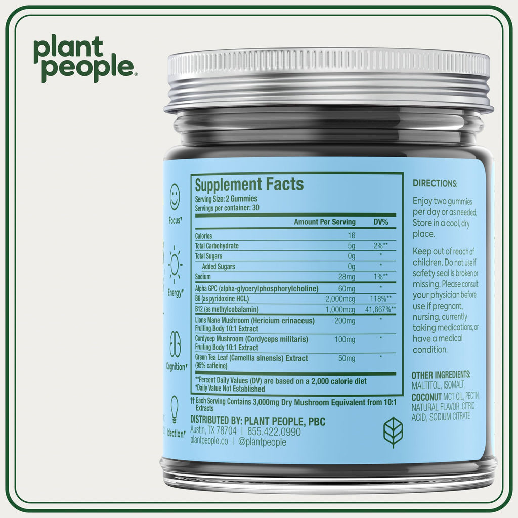 Plant People Wonderfocus for daily energy