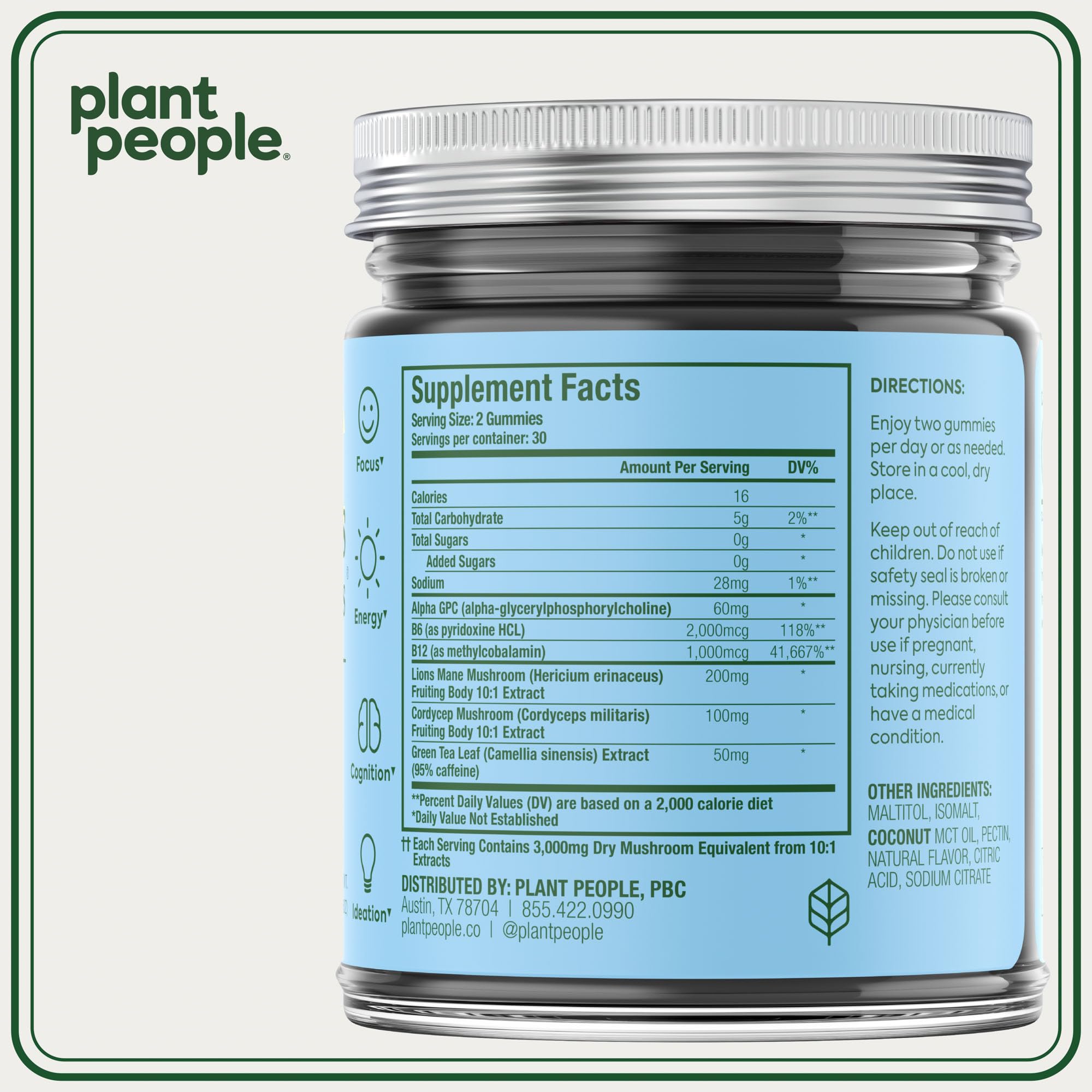 Plant People Wonderfocus for daily energy