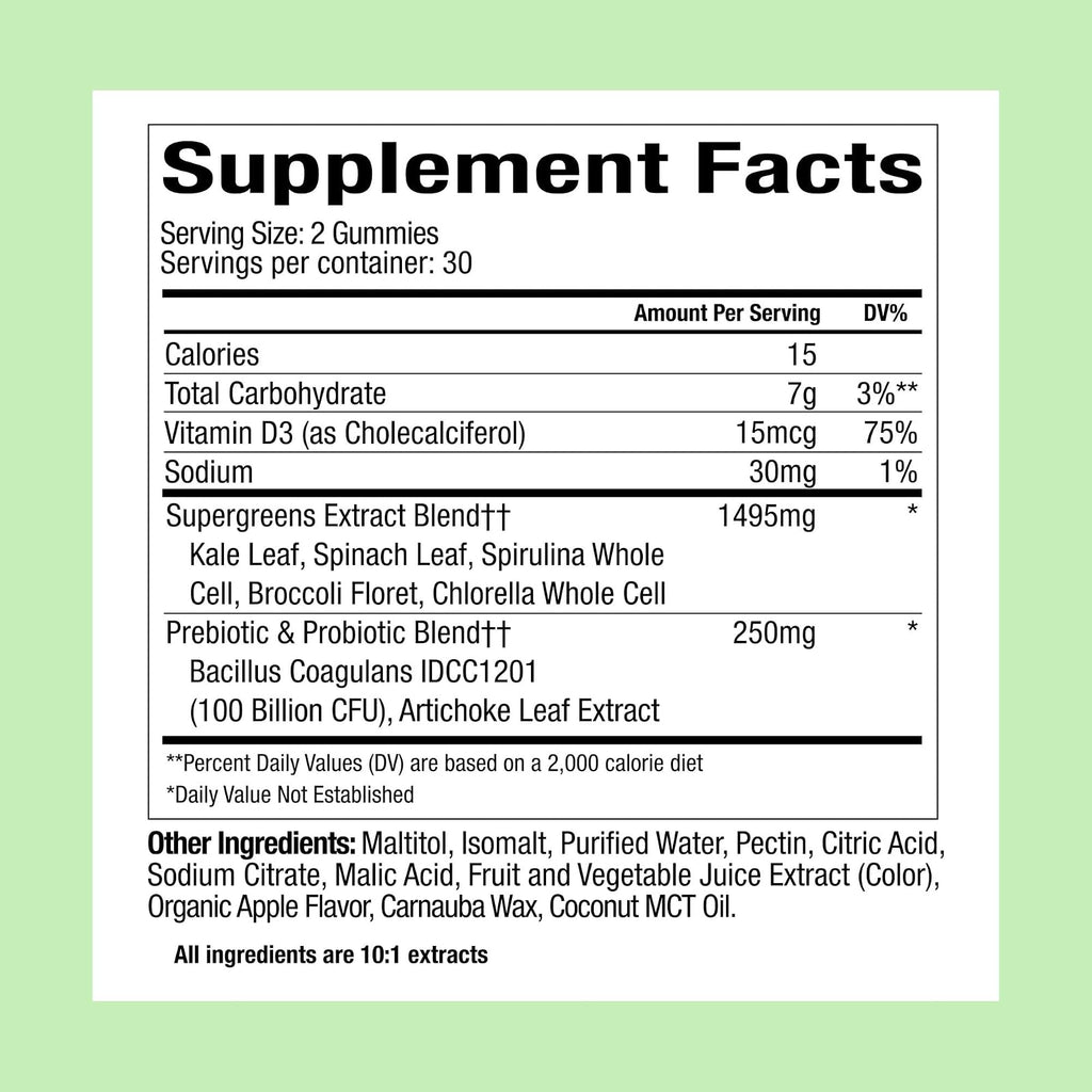 Plant People WonderGreens gummy multivitamin