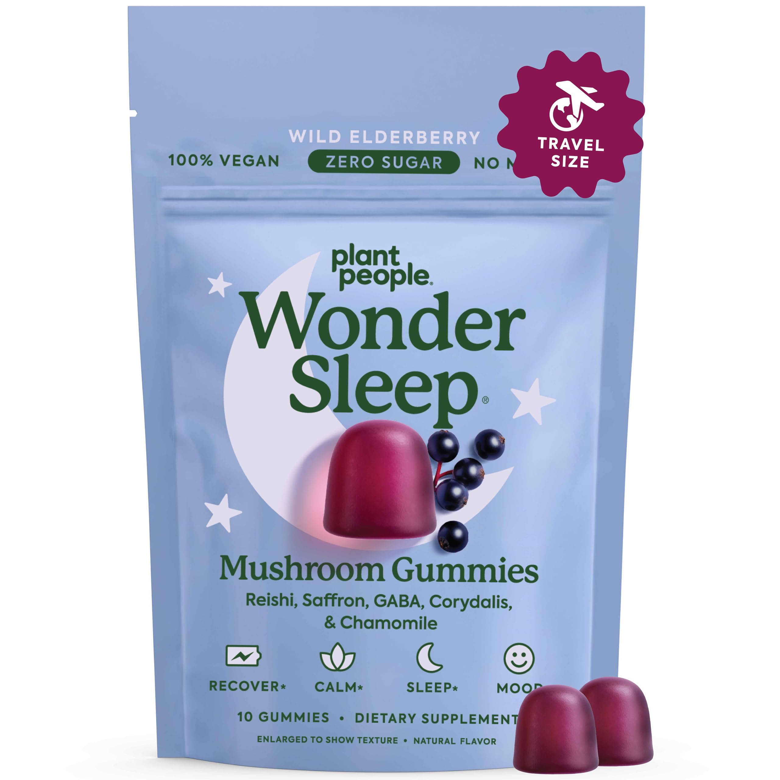 Plant People WonderSleep mushroom gummies