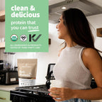 plant protein coffee blend for energy