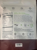 plant protein iced coffee beverage
