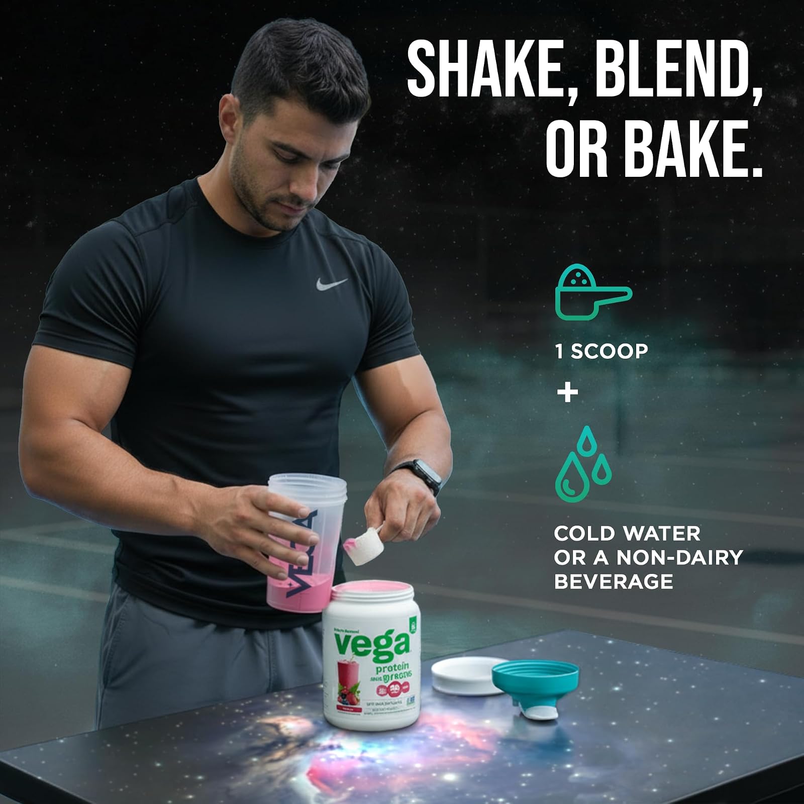 Plant protein source for active lifestyles
