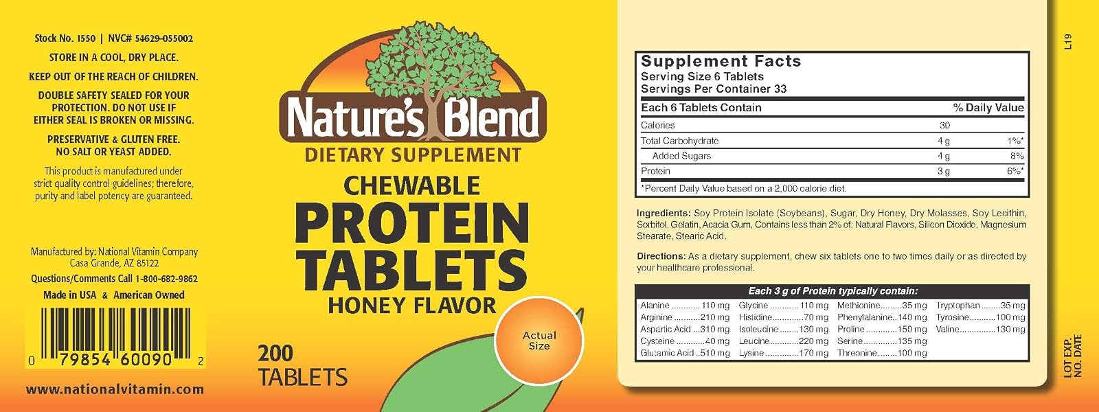 plant protein tablets for muscle recovery