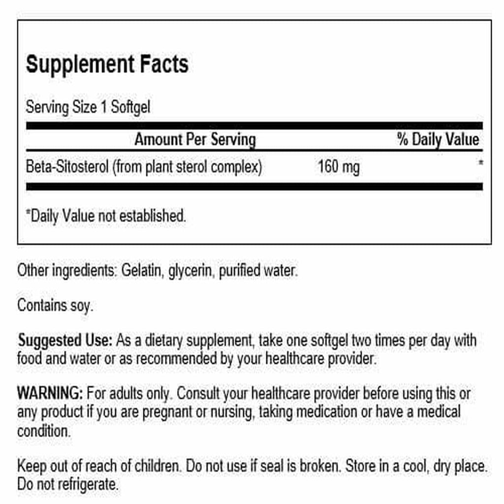 plant sterol formula for heart support