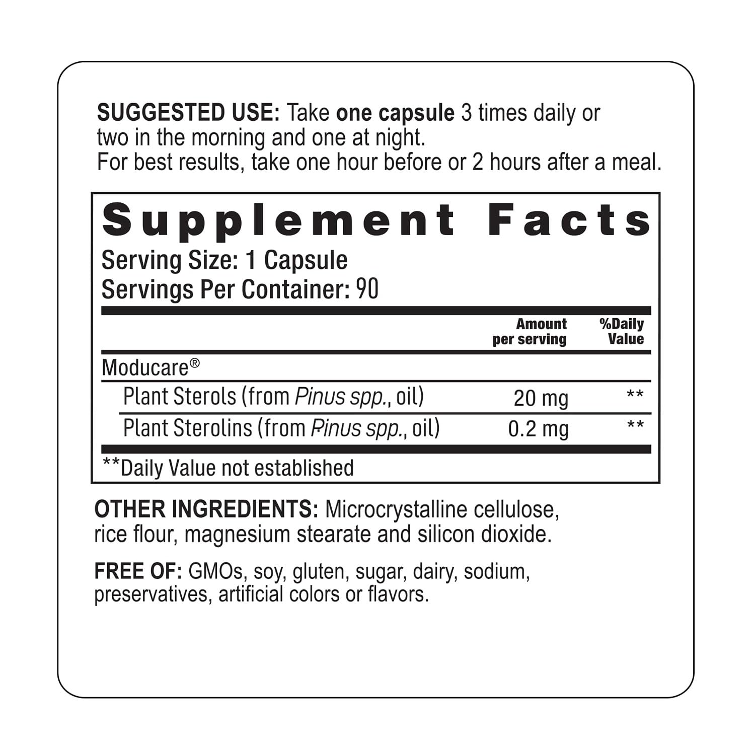 plant sterol multivitamins for adults