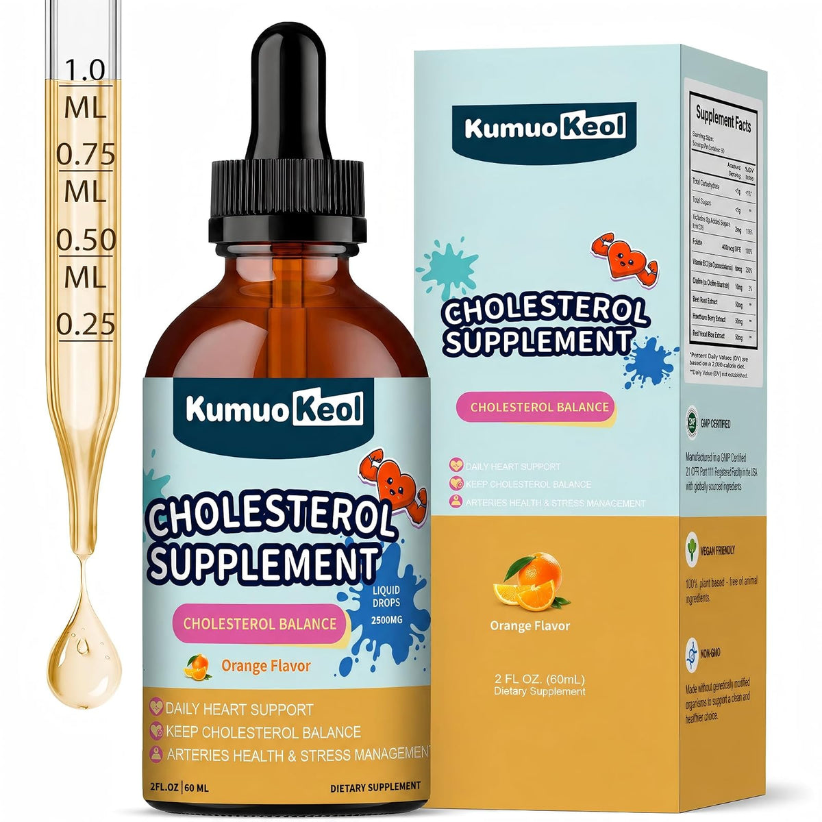 Plant Sterols liquid drops benefits