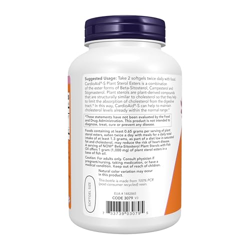 plant sterols with fish oil benefits