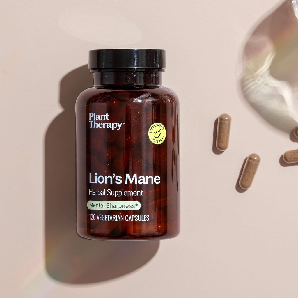 Plant Therapy Lion's Mane capsules
