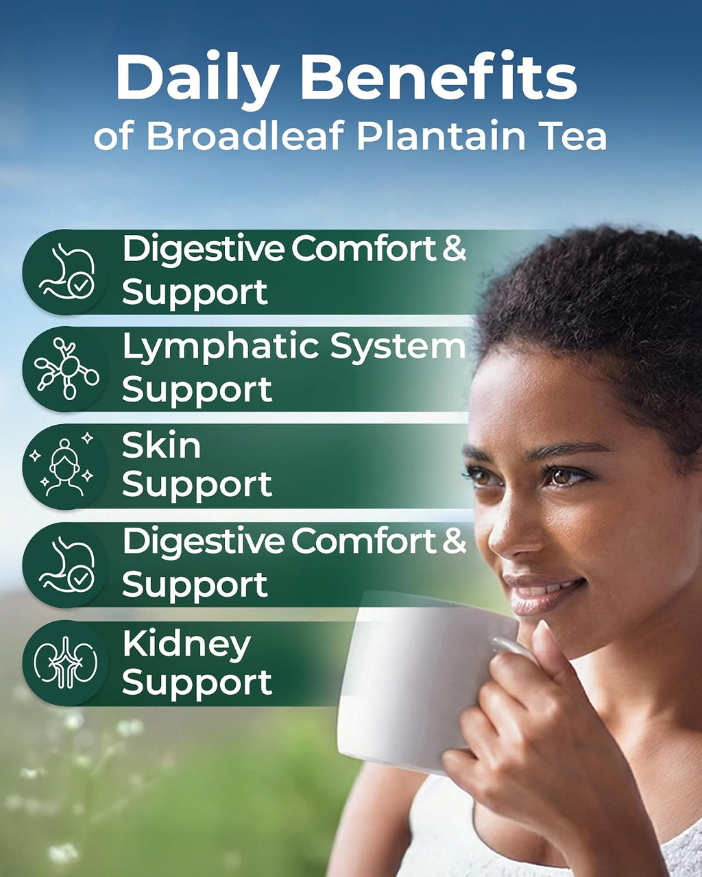 plantain leaf tea for digestion
