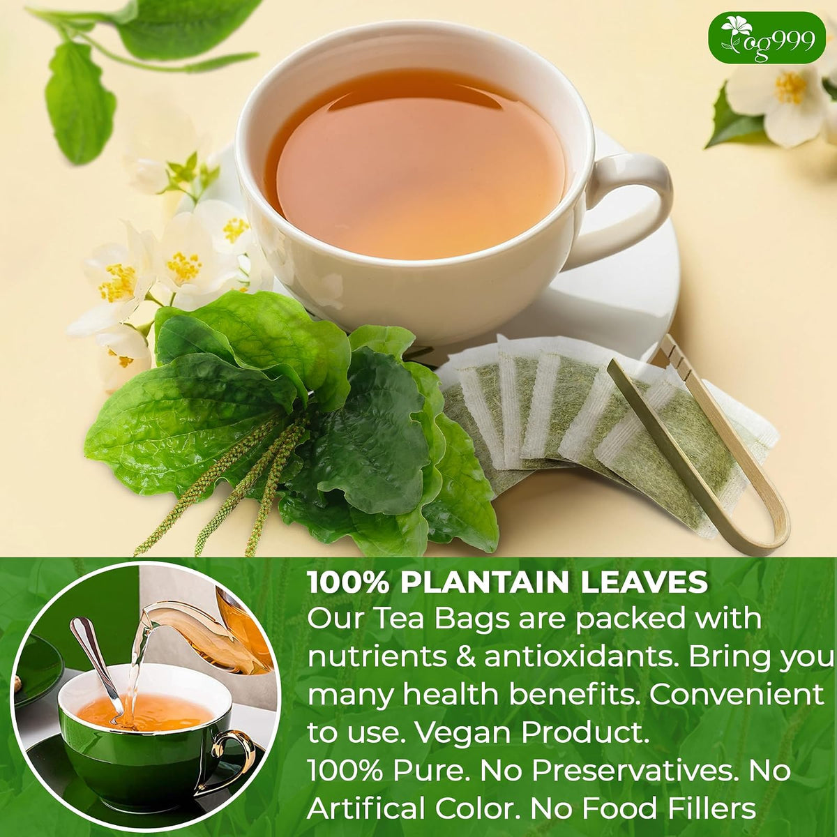 plantain leaf tea for digestive health