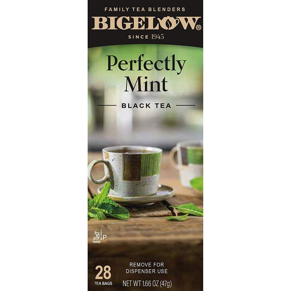 Plantation mint tea for soothing relaxation