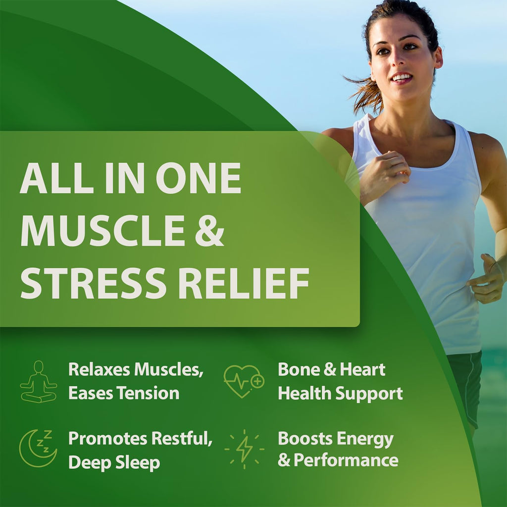 PlantFusion magnesium citrate for muscle health