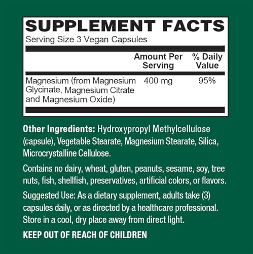 PlantFusion magnesium for daily vitality