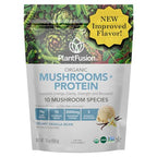 PlantFusion mushroom protein powder vanilla