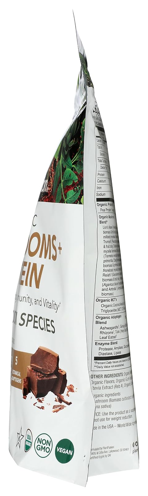 Plantfusion protein for muscle recovery