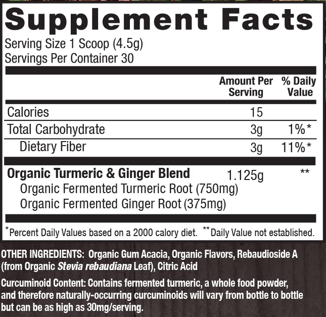 PlantFusion turmeric ginger for joint support
