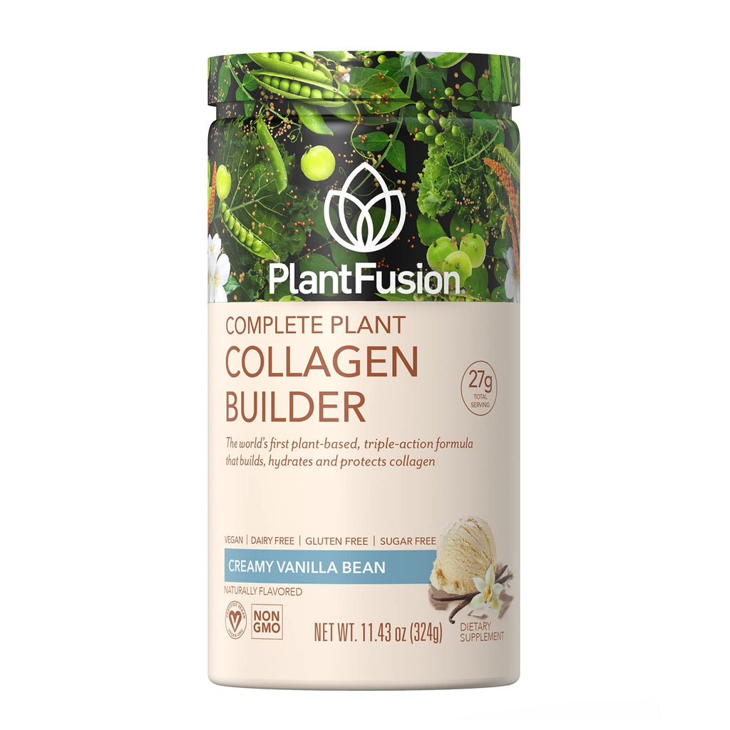 PlantFusion vegan collagen powder vanilla
