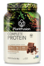 PlantFusion vegan protein powder chocolate