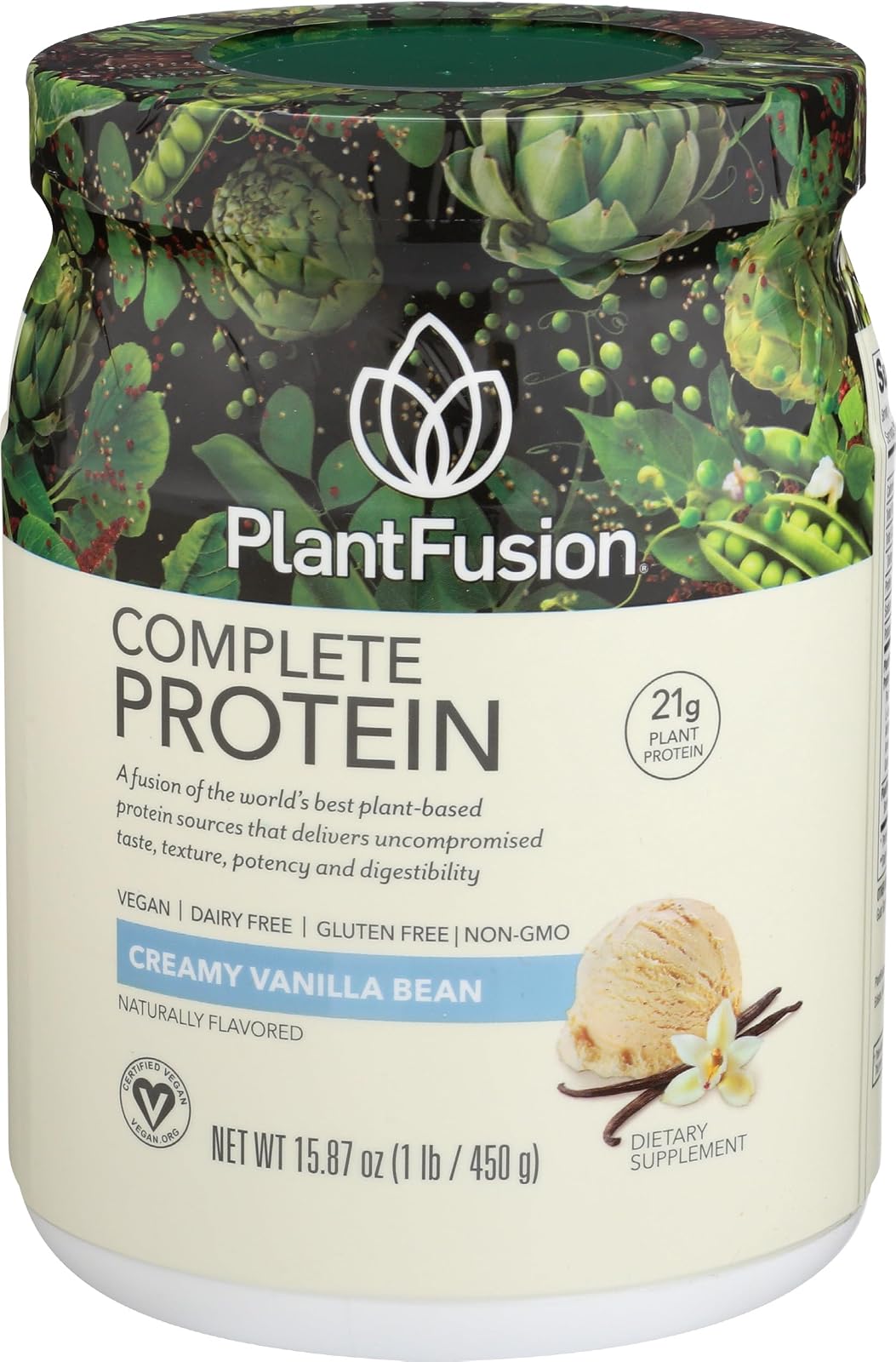 PlantFusion vegan protein powder