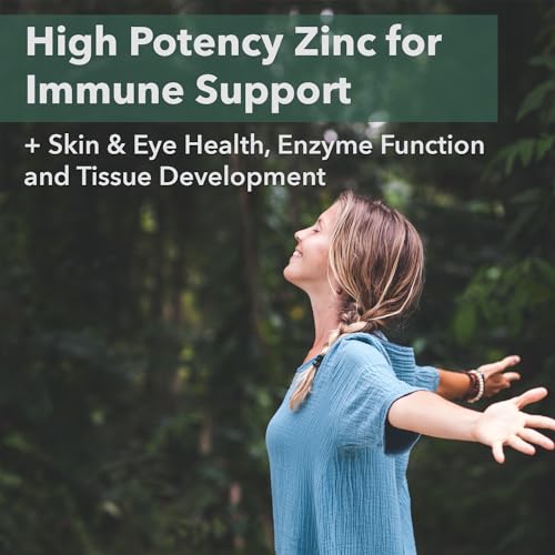 PlantFusion Vegan Zinc Supplements 22 mg – Organic Guava Leaf Chelated Zinc for Immune Support, 60 Capsules - 4