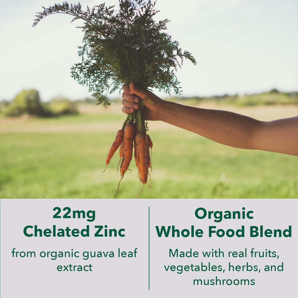 PlantFusion zinc for daily wellness