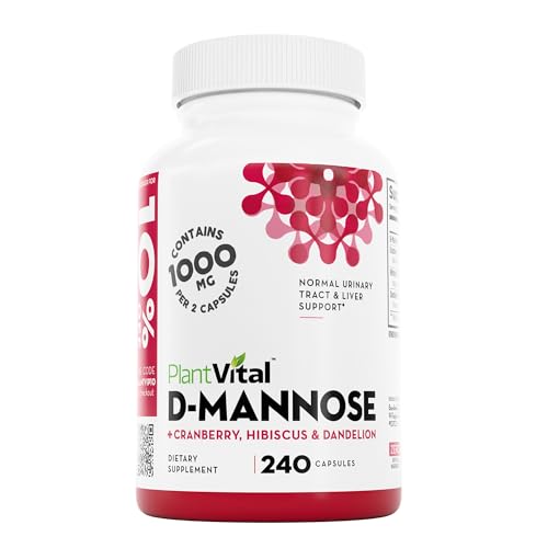 Plantvital D-Mannose 1000 mg capsules