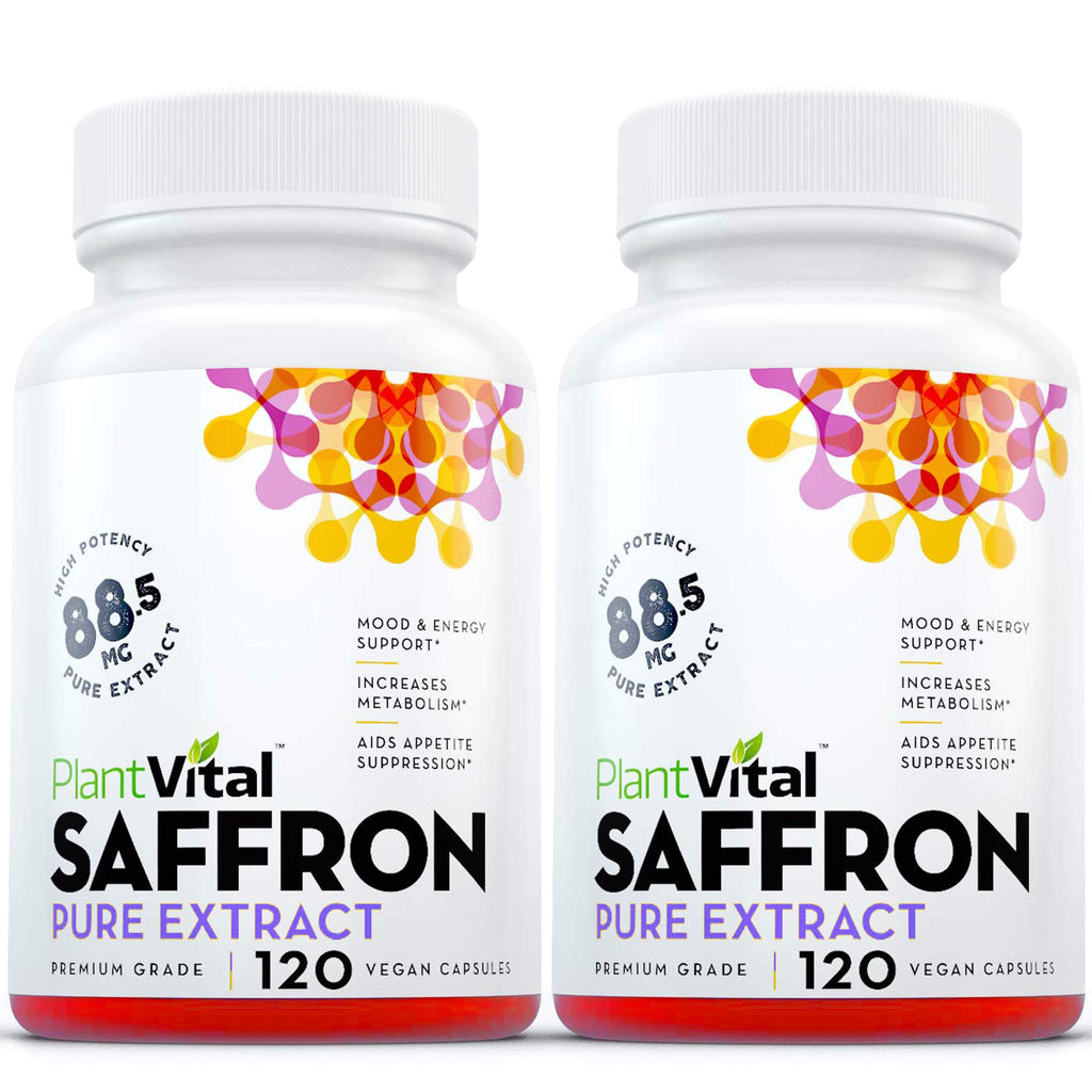 Plantvital saffron supplements for mood support