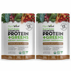 Plantvital vegan protein powder chocolate