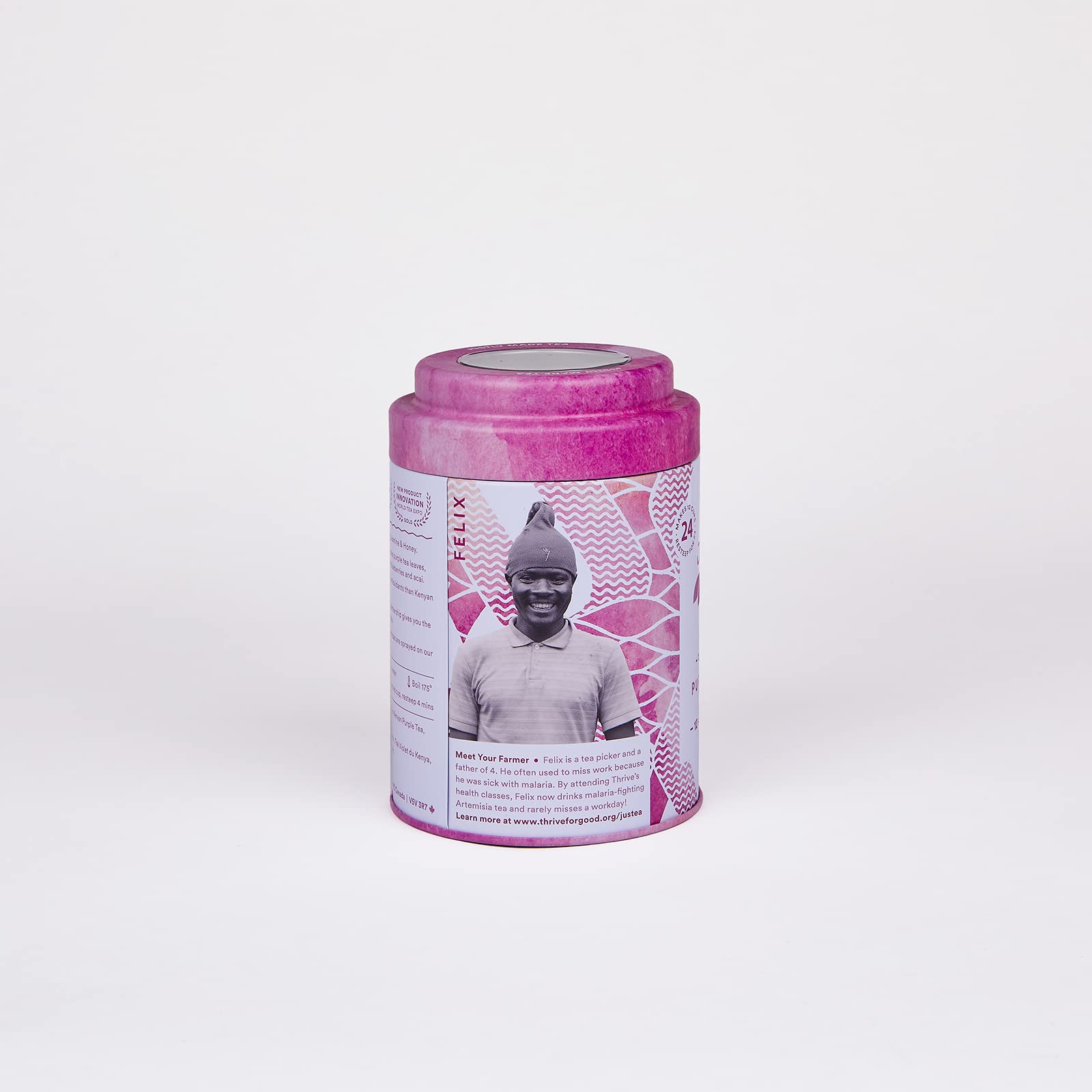 Plastic-free pyramid tea bags