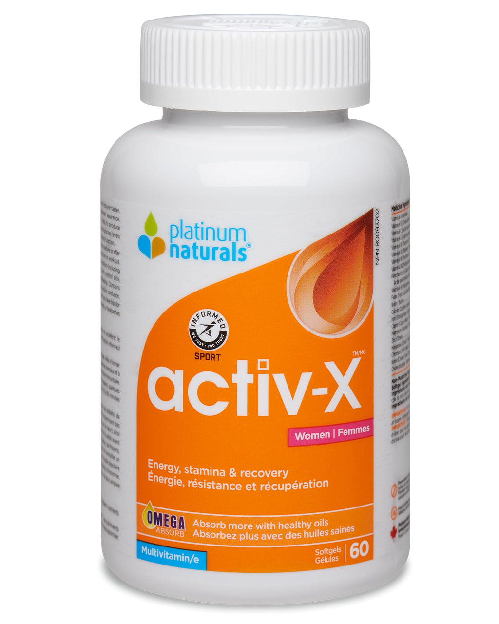 Platinum Multi Active-X softgels for women