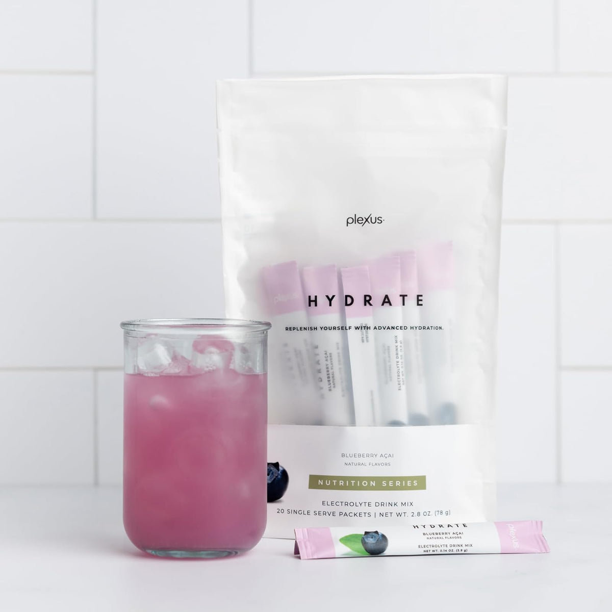 Plexus electrolyte powder for energy
