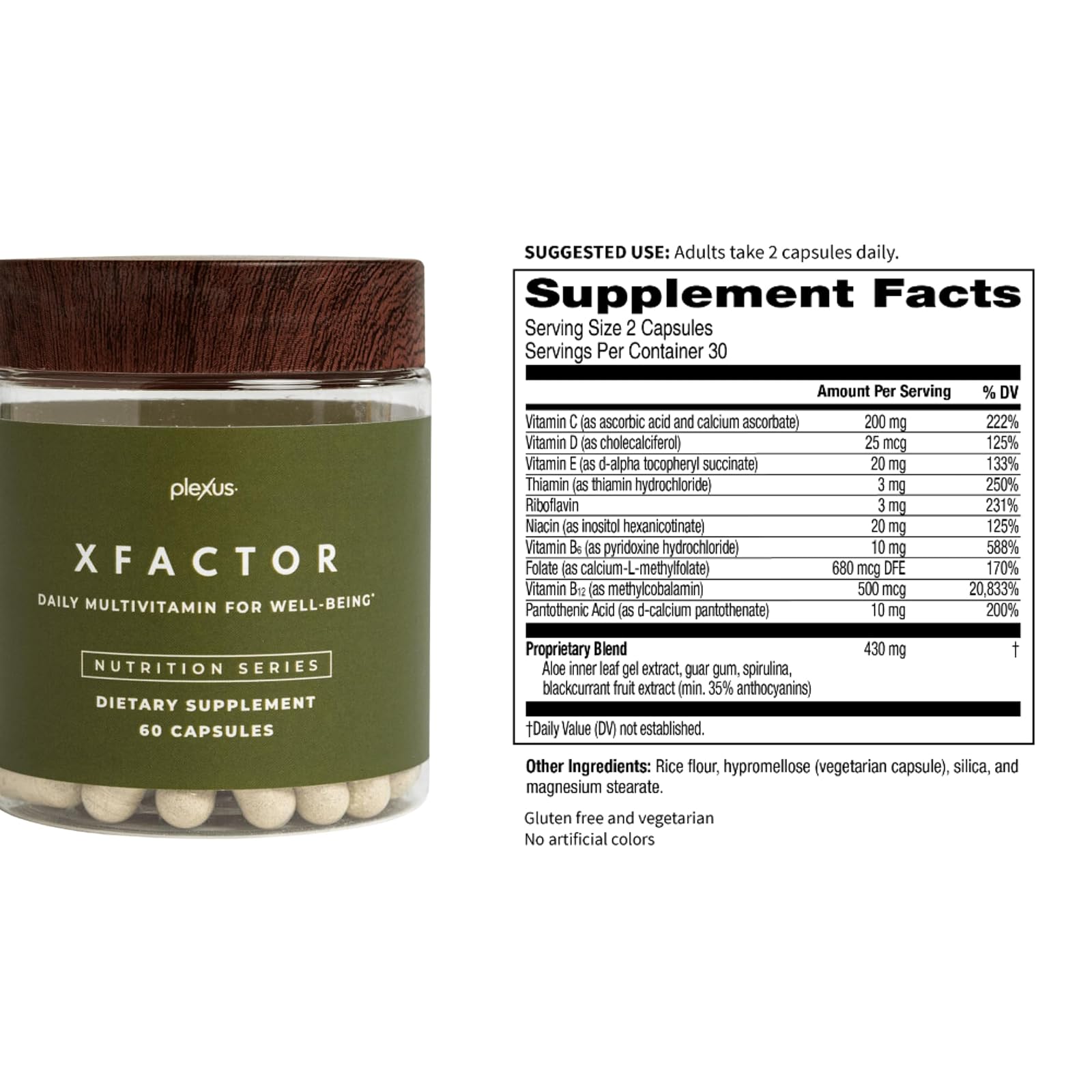 Plexus multivitamin for active lifestyles
