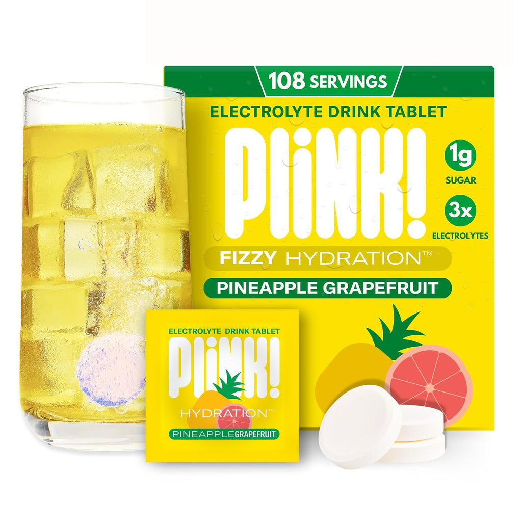 Plink! electrolyte tablets for hydration