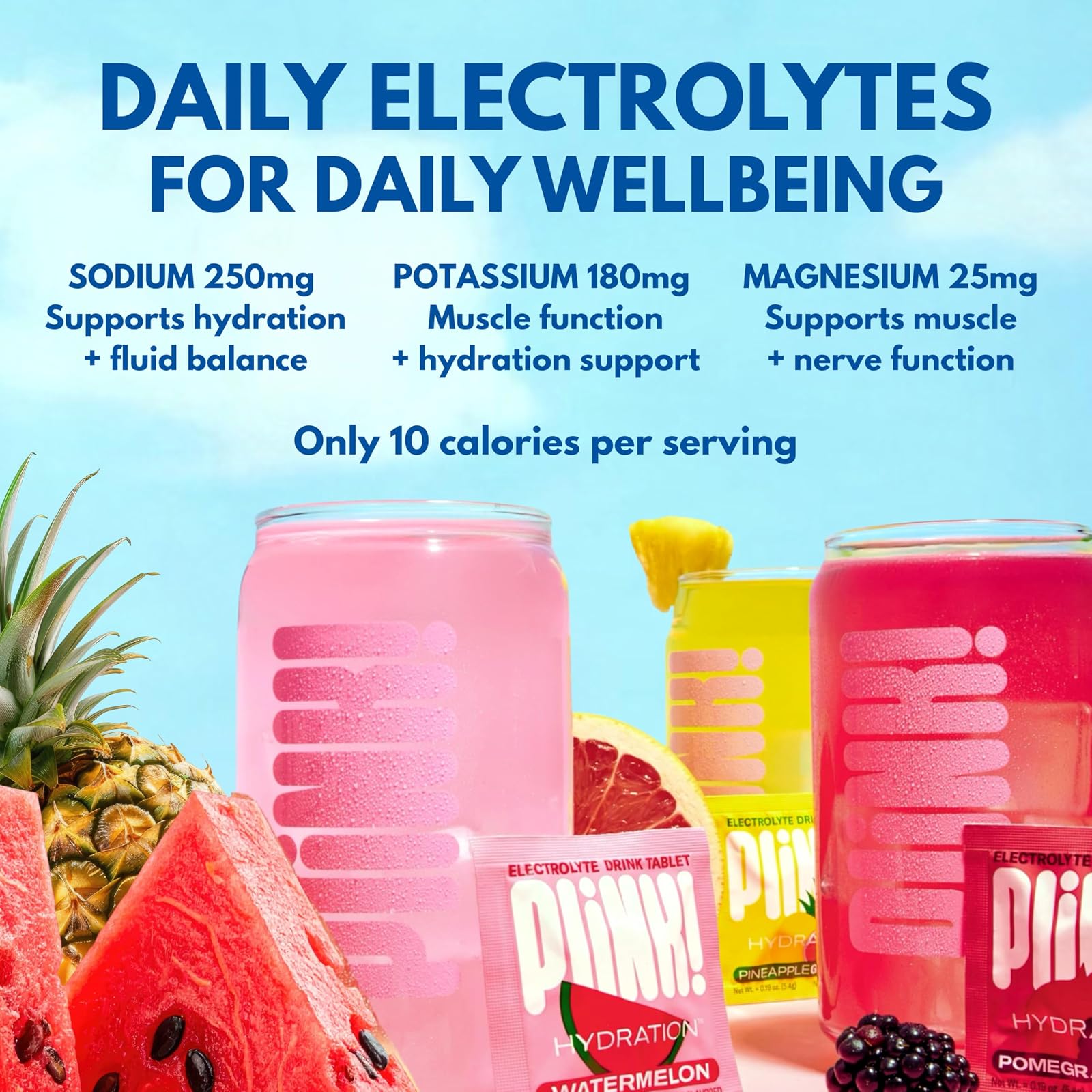 Plink! electrolytes for active lifestyles