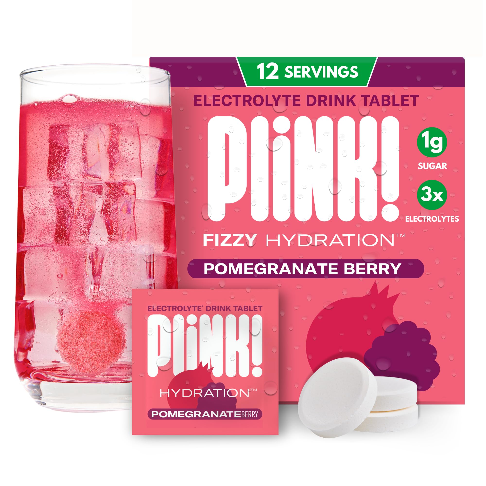 Plink! fizzy electrolyte tablets Canada