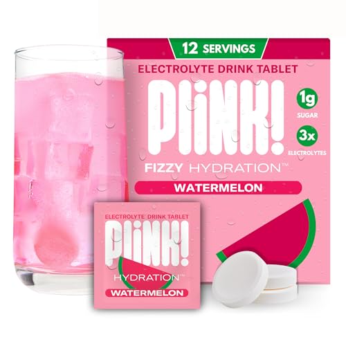 Plink! Watermelon electrolyte tablets