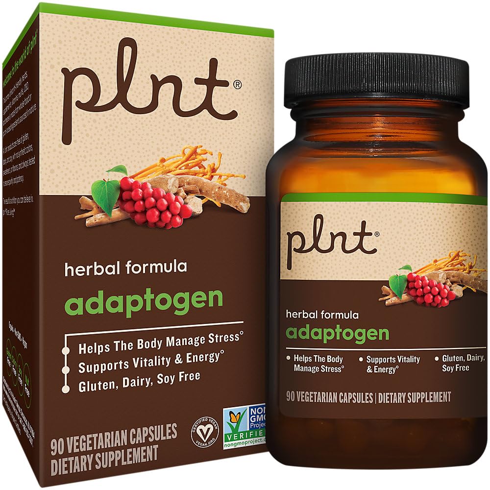 plnt ashwagandha herbal supplement capsules