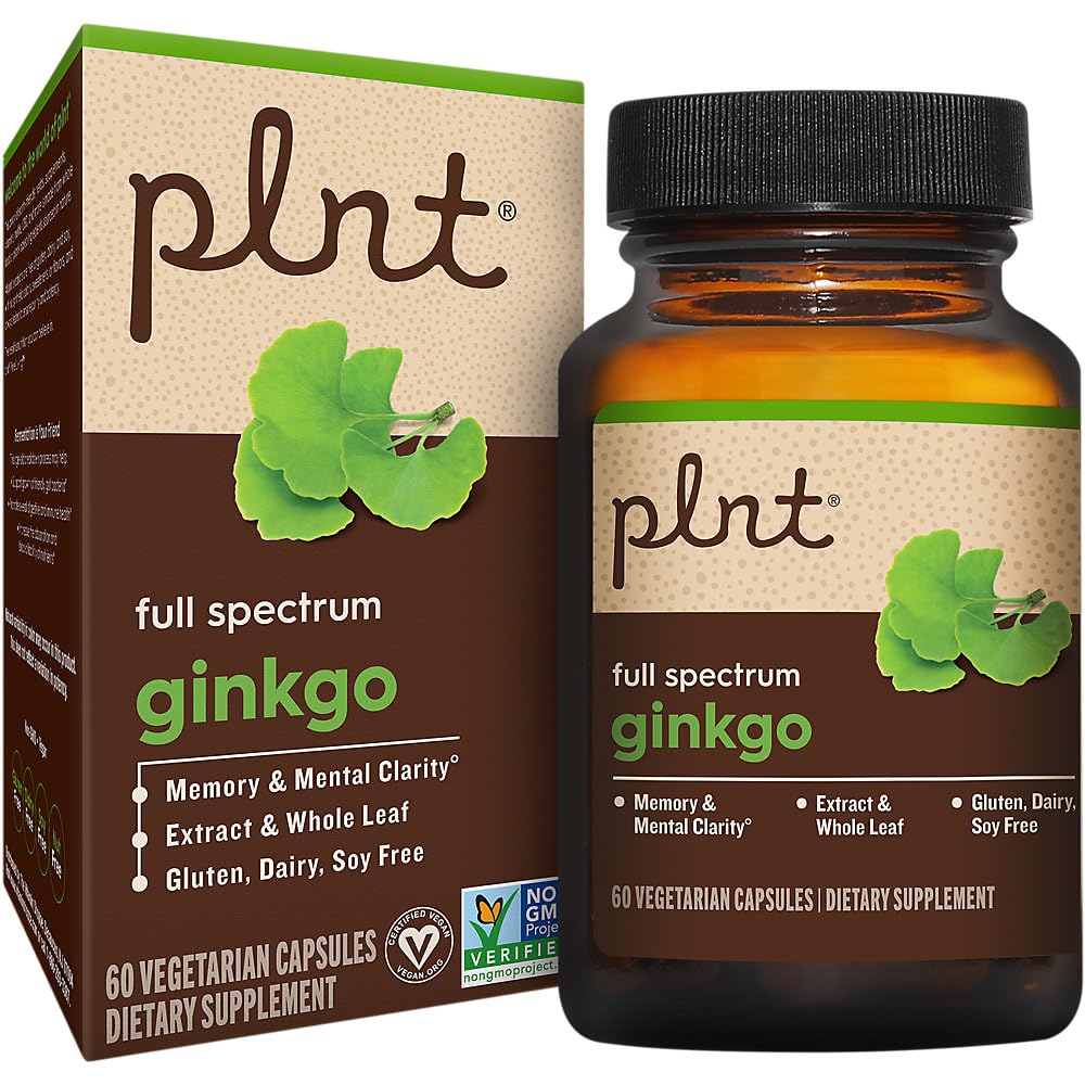 plnt Ginkgo Full Spectrum capsules