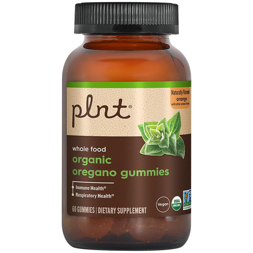 plnt oregano gummies for immunity