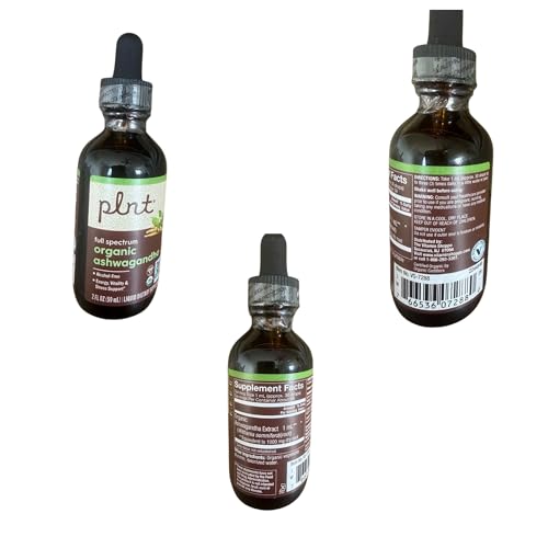 plnt organic ashwagandha for balanced mood
