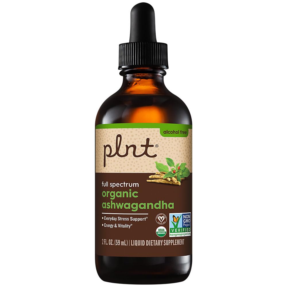 plnt organic ashwagandha for vitality