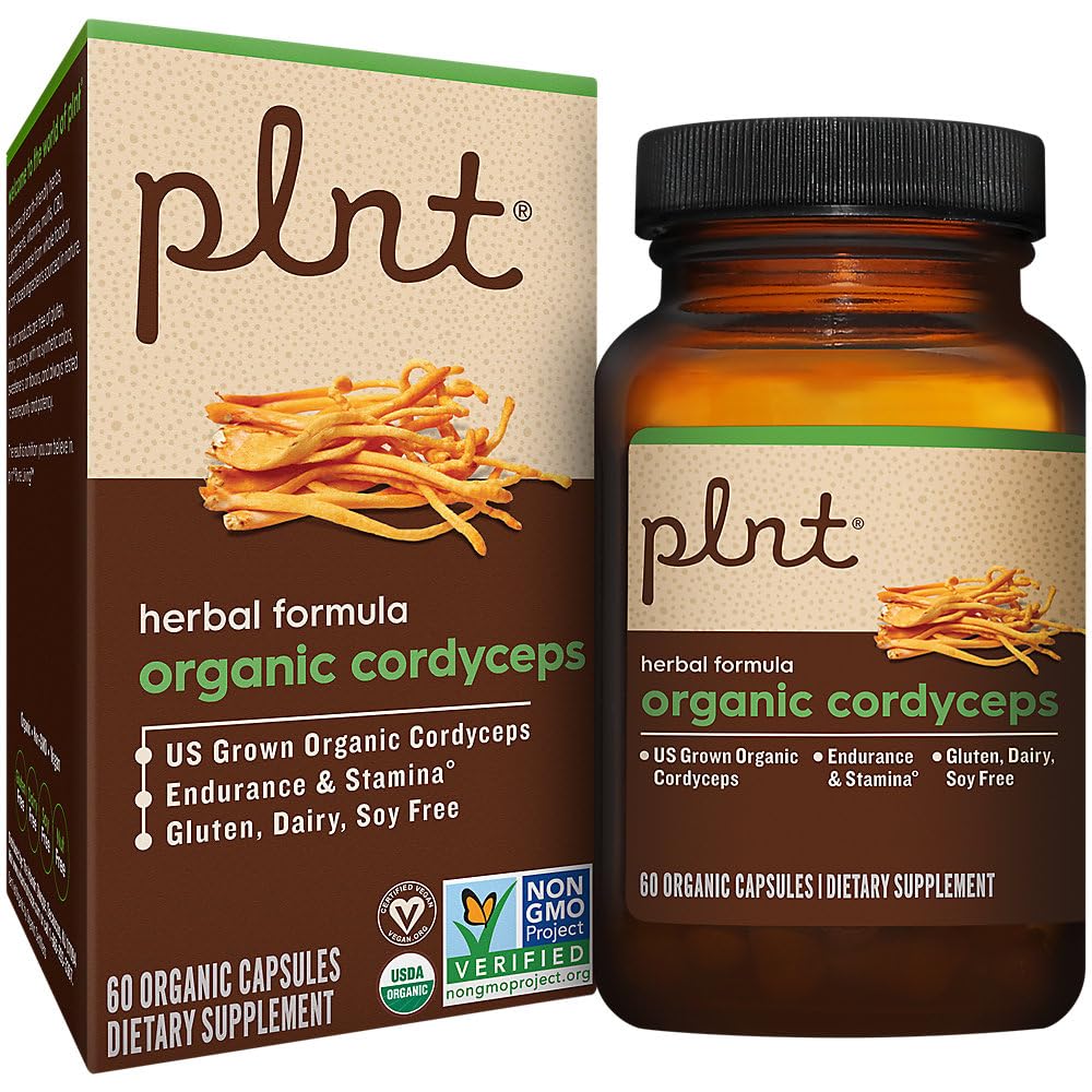 plnt organic cordyceps for endurance