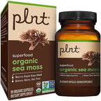 plnt Organic Sea Moss capsules for vitality