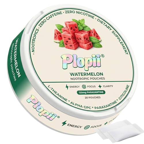 Plopii Focus Nootropic Pouches for brain health