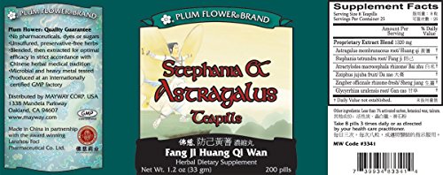 Plum Flower Astragalus herbal teapills