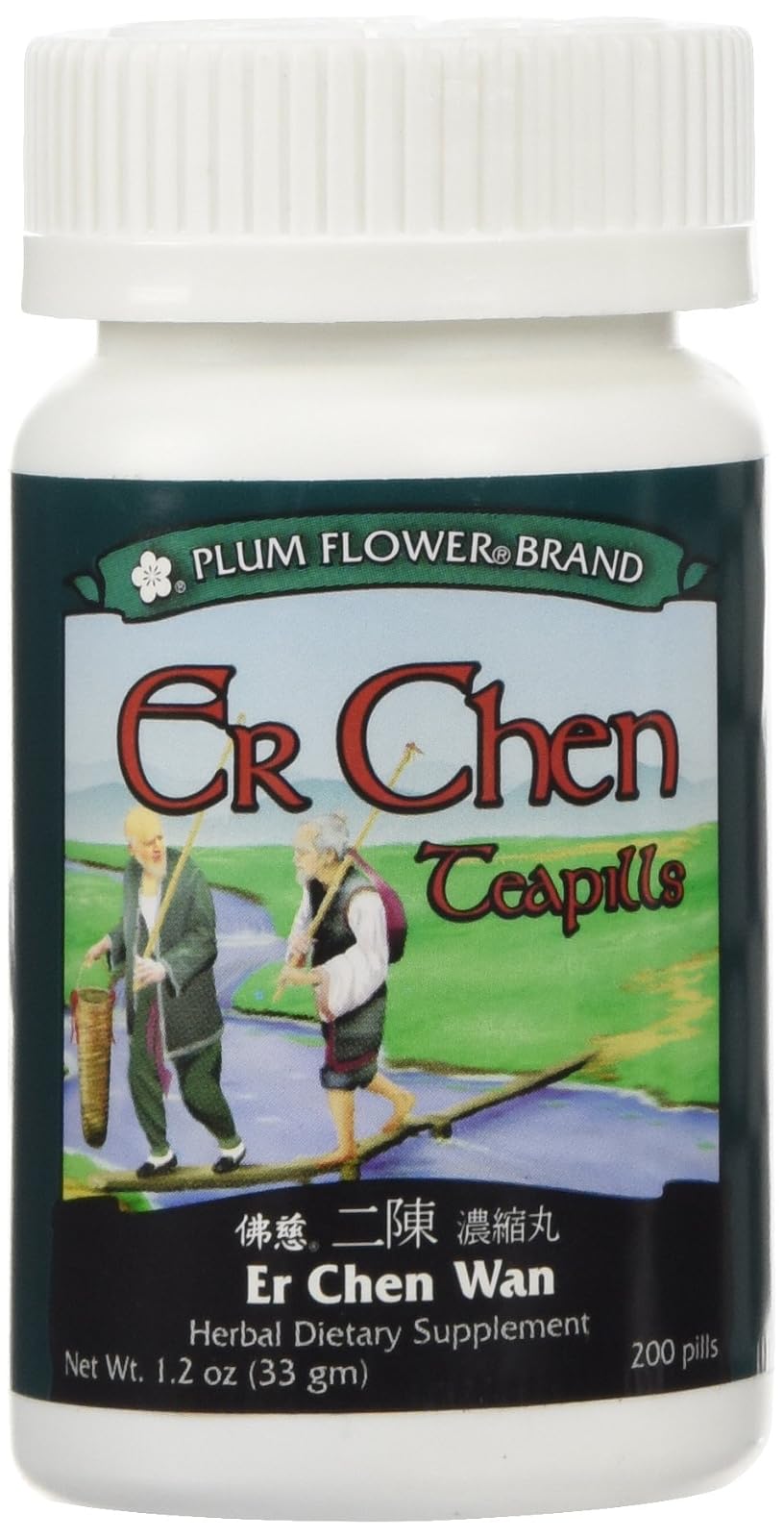 Plum Flower Er Chen Teapills for energy