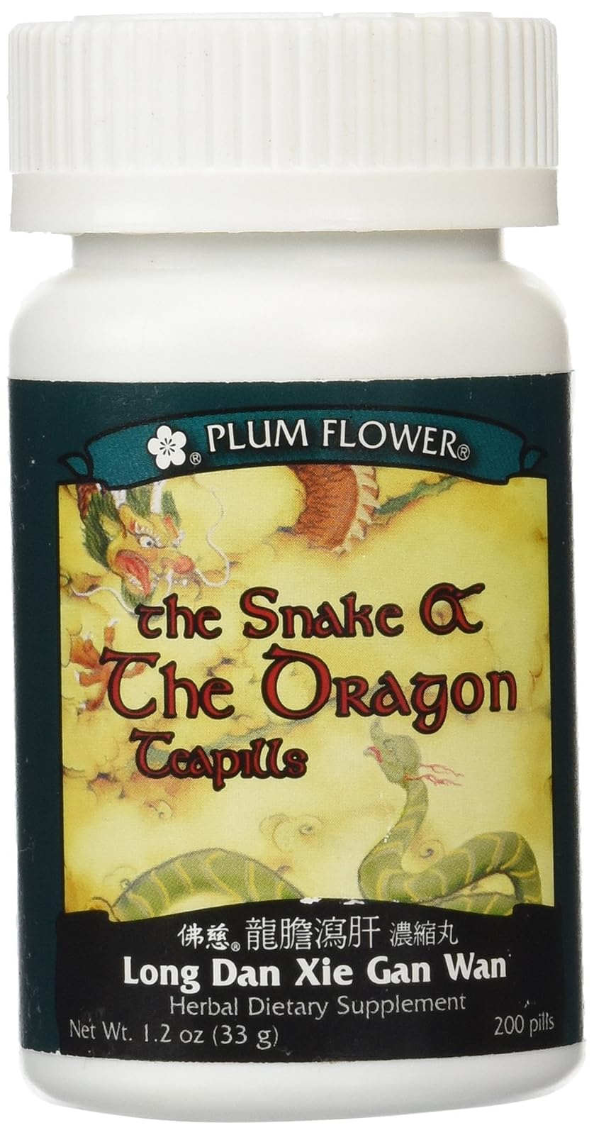 Plum Flower herbal tea teapills
