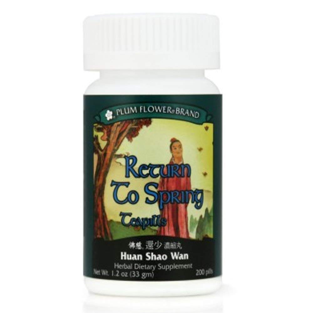Plum Flower herbal teapills for wellness